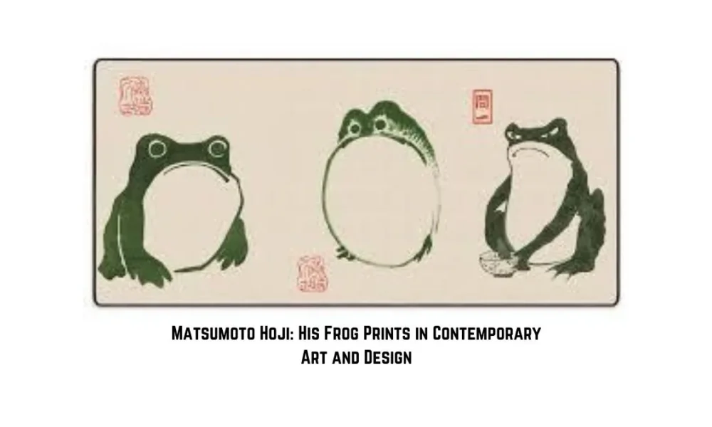 Matsumoto Hoji: His Frog Prints in Contemporary Art and Design